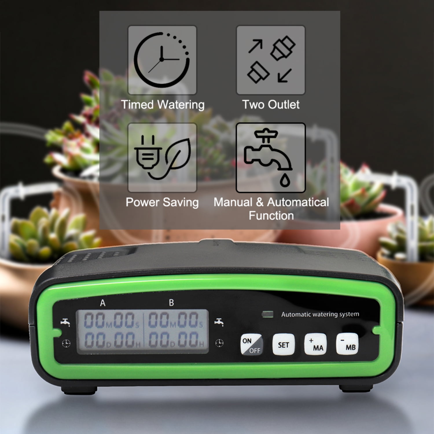 HFHMWL Upgrade Your Garden Care with Efficient Smart and Automatic Dual ...