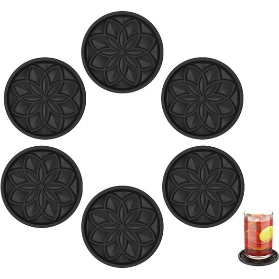 Ceramic Stone Cork Drink Coasters Set of 1, Majestic Wolf with Piercing ...