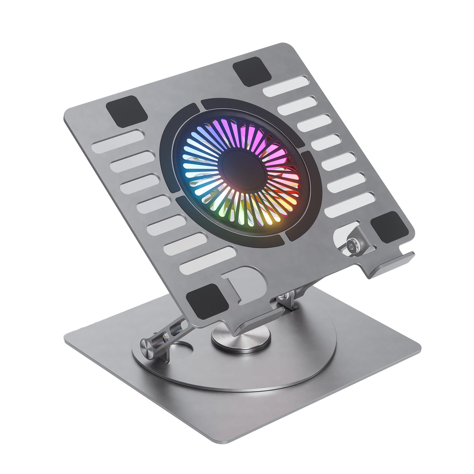 HFLRZZ Laptop Stand for Desk Laptop Stand with Fan with Aluminum ...