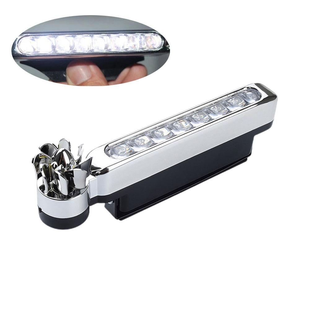 HFLWYWD 1/2X Wind Powered 8 LED Car DRL Daytime Running Light Lamp Auto ...
