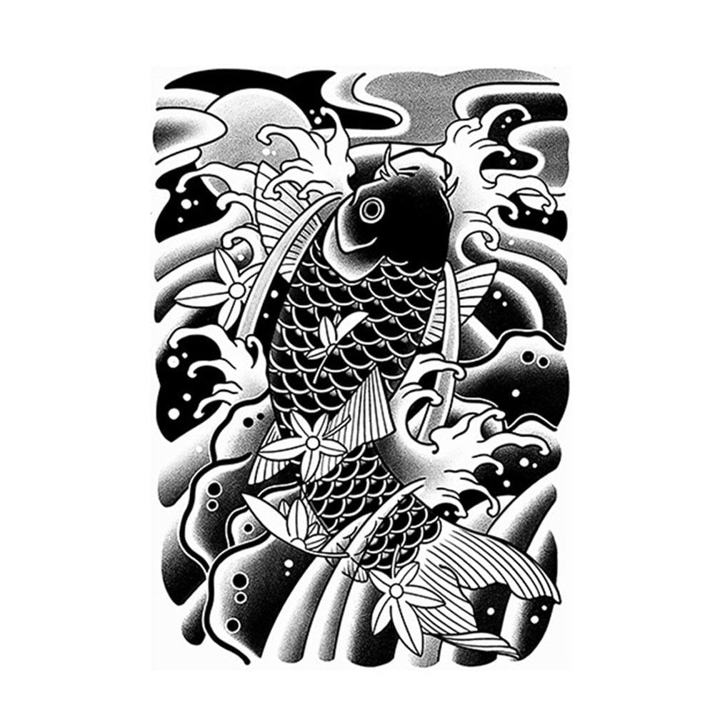 HFLWYWD Fruit Juice Herb Tattoo Sticker Temporary Fake Tattoo Sticker ...