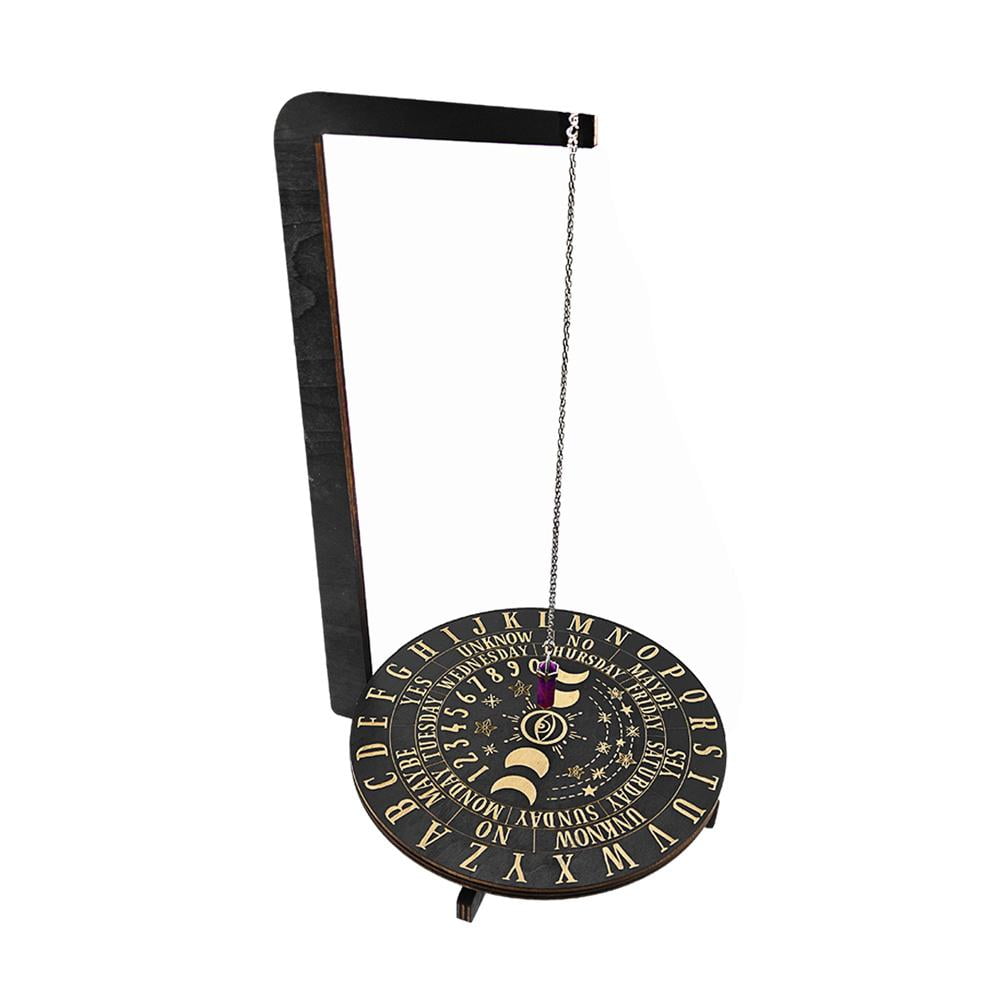 HFLWYWD Wood Pendulum Display,Portable Pendulum Holder Stand,Pendulum ...