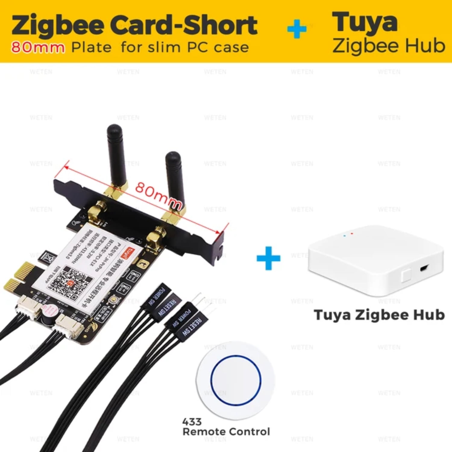 HFMENIW Efficient and Convenient Zigbee Computer Power Reset Switch ...