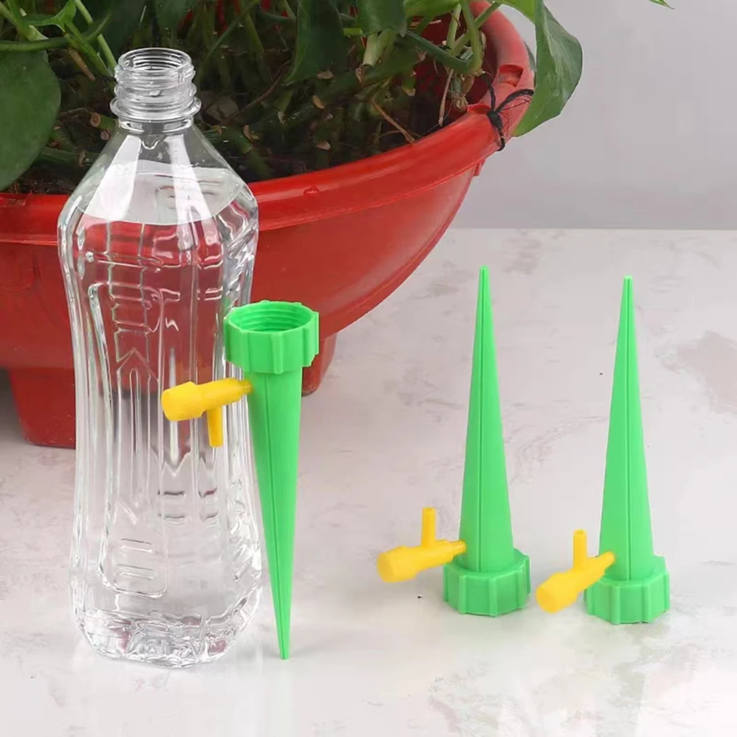 HFMENIW Efficient and convenient self-watering plant dripper spike kits for indoor and outdoor ...