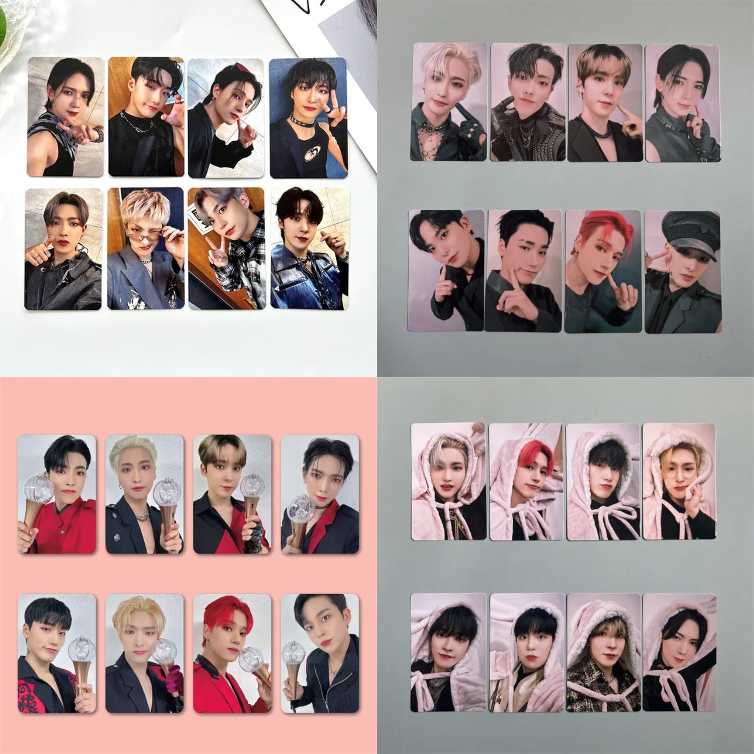 HFMENIW Exclusive Limited Edition ATEEZ Outlaw Lomo Card Print Gift Set ...