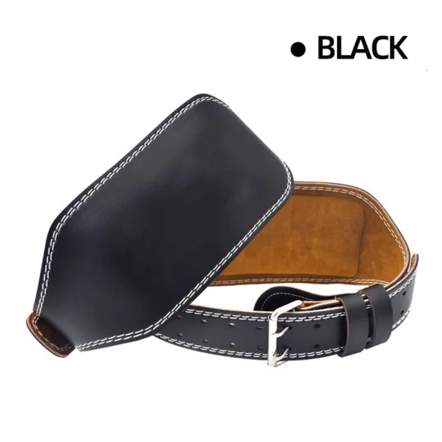 HFMENIW Heavy-duty Durable Leather Weightlifting Belt with Enhanced ...