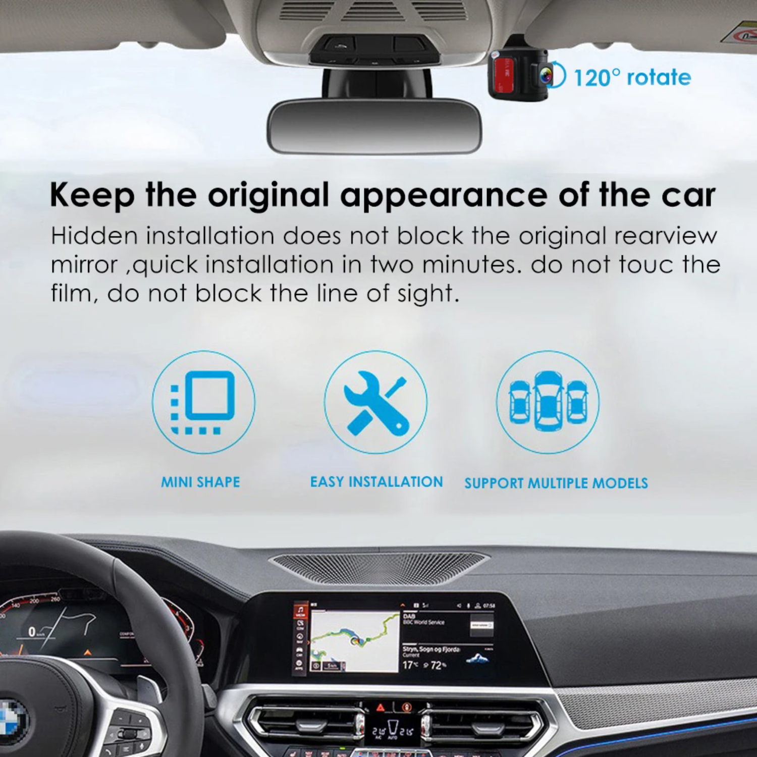 HFMENIW Premium Auto Audio Recorder Cam Unit - High Definition Full HD ...