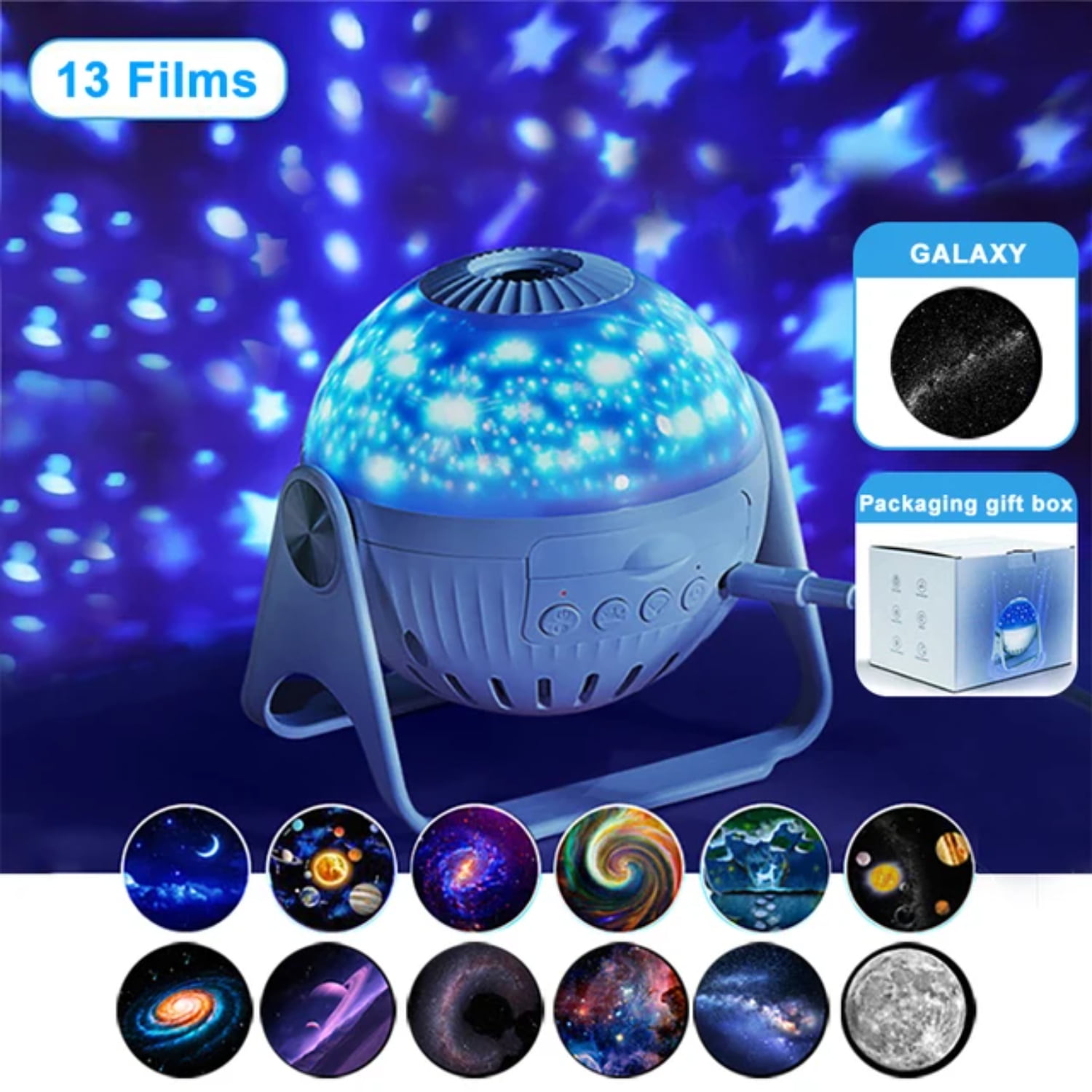 HFMENIW mesmerizing rotating star projector night light - create a ...