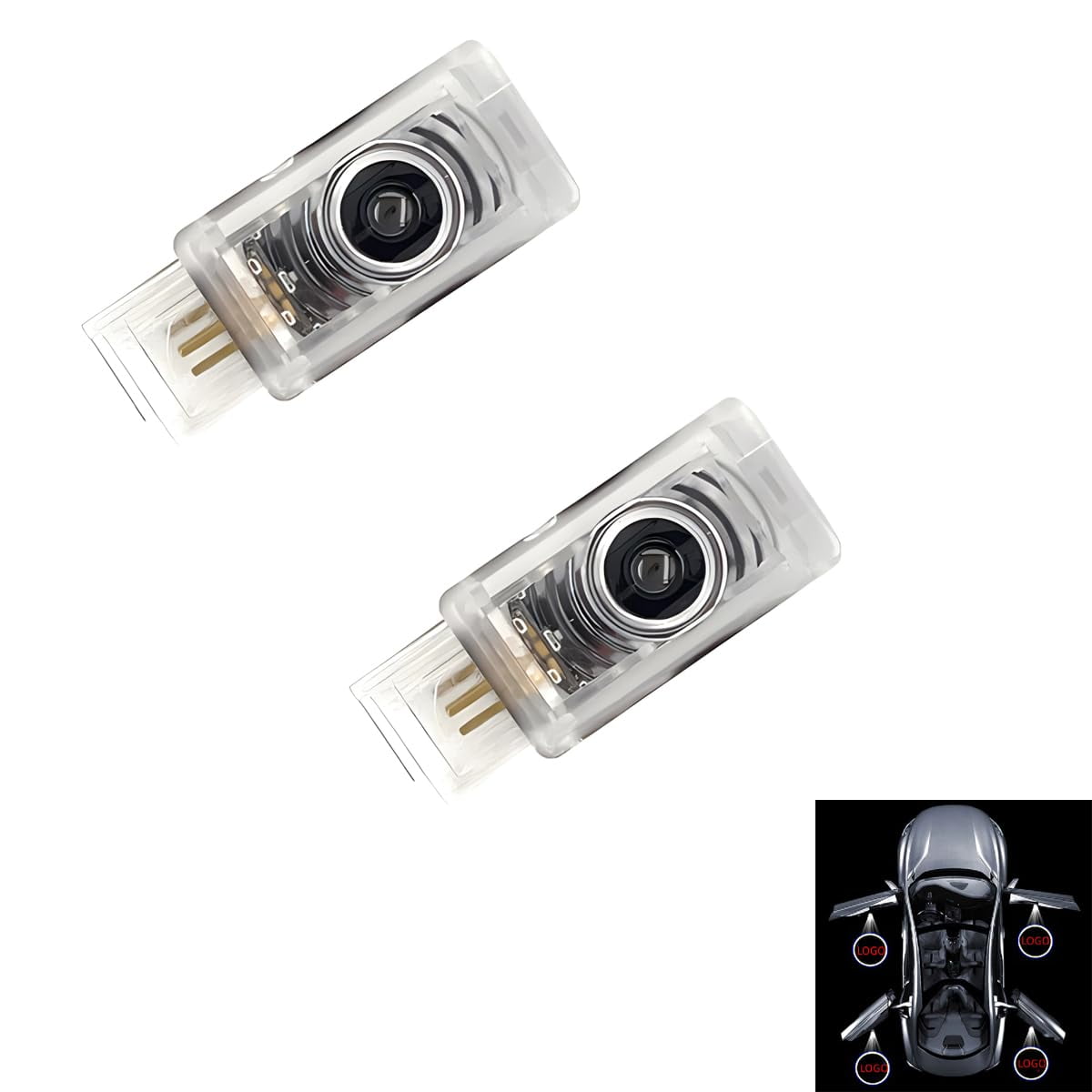 HFYANGZH Door Lights Logo projector Courtesy Welcome 3D Shadow Light ...