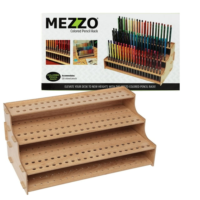 HG Art Concepts Mezzo Artist Studio Colored Pencil Holder - Desktop ...