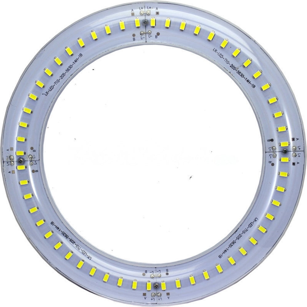 HG001-WHITE LED Ring Light 10.1 Watt 950 Lumens 70w Equivalent 8.1" x 1 ...