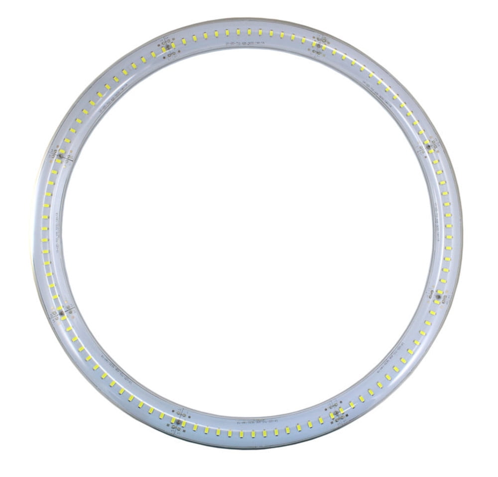 HG005-WHITE LED Ring Light 20.2 Watt 2000 Lumens 125w Equivalent 16" x ...