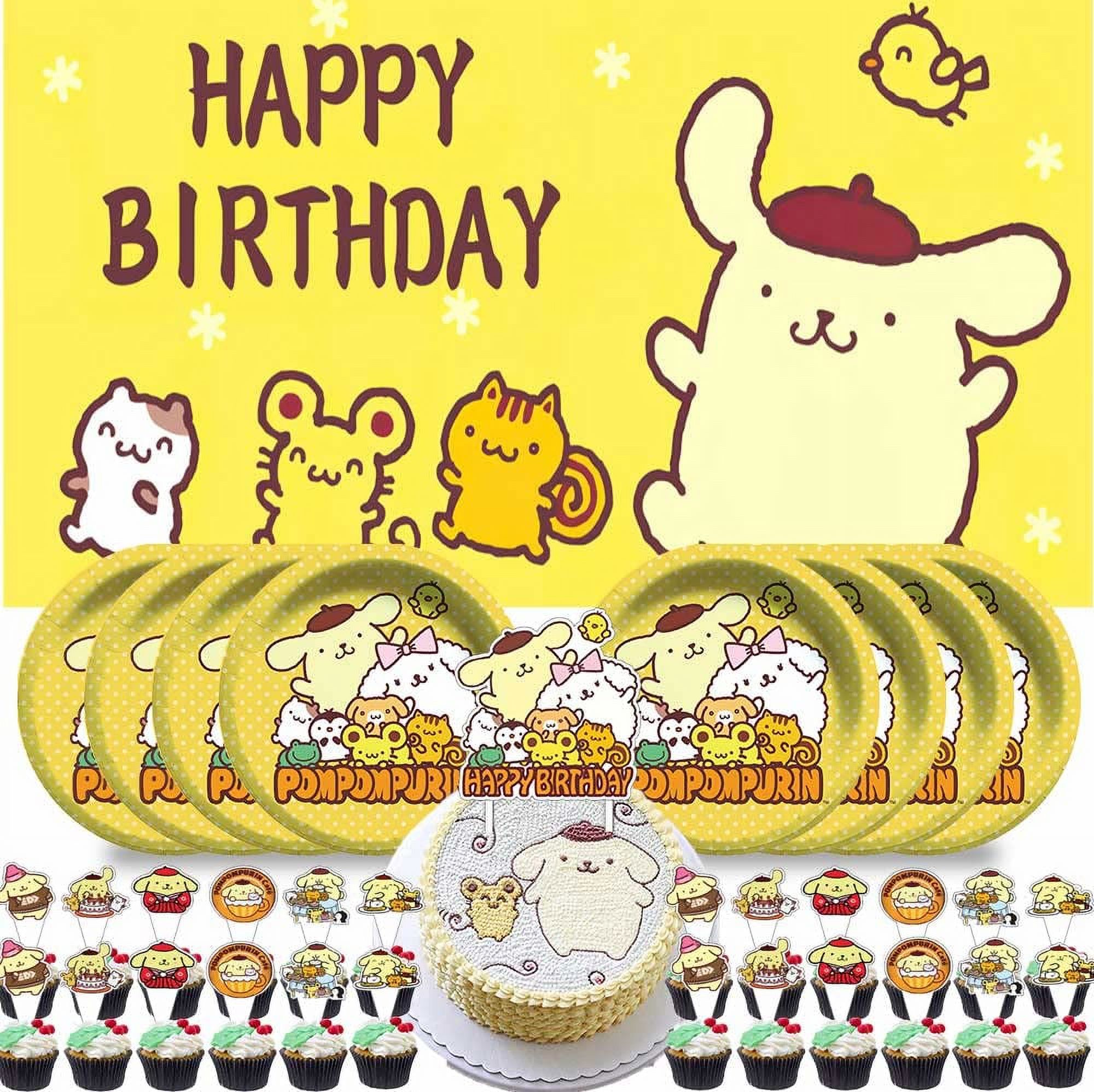 HGB Pompompurin Party Supplies Birthday Decorations Plates Balloons ...