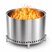 Coleman, Cityscapes‚Ñ¢ 20 Smokeless Fire Pit, Dual-Fuel, Stainless ...