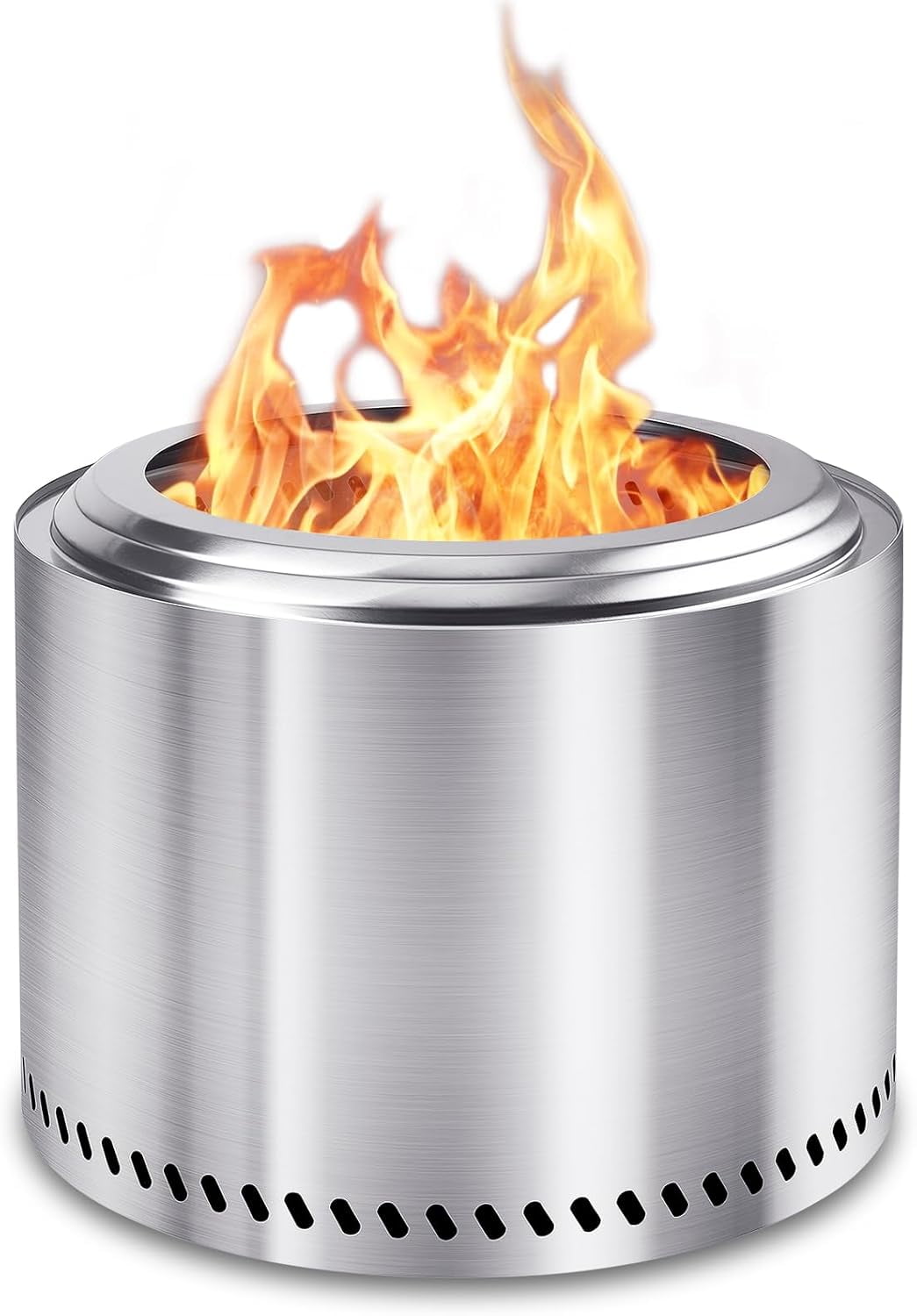 HGD 7.1'' Small Tabletop Fire Pit, Smokeless Table Top Firepit, Mini ...