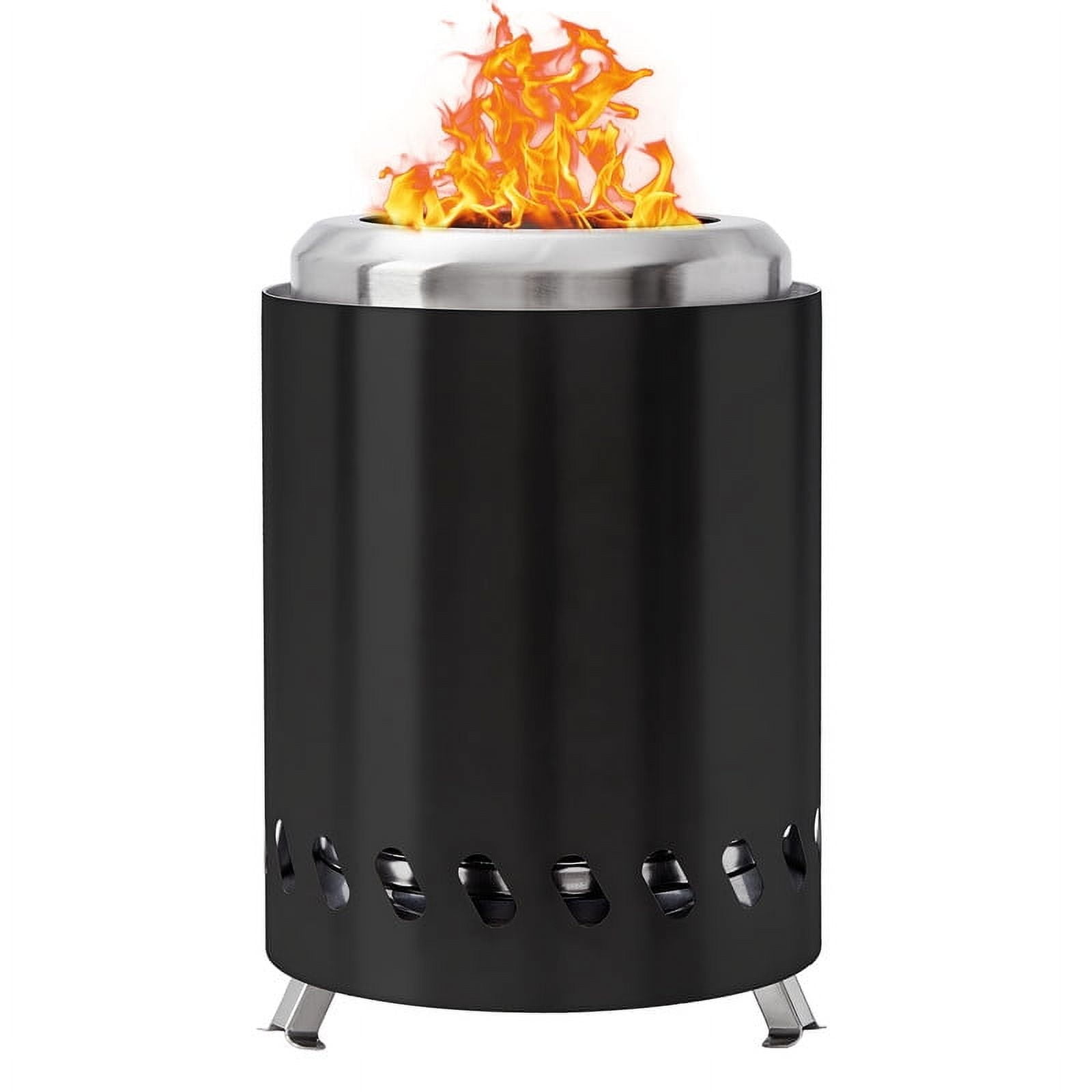 HGD 7.1'' Small Tabletop Fire Pit, Smokeless Table Top Firepit, Mini ...