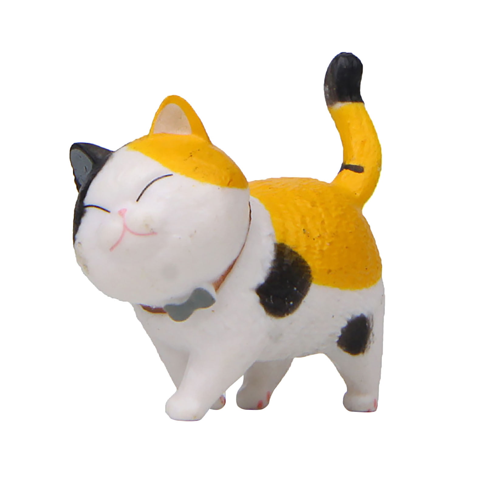 HGDHJO Cute Miniature Cats Figure Animal Cats CharactersToys Mini ...