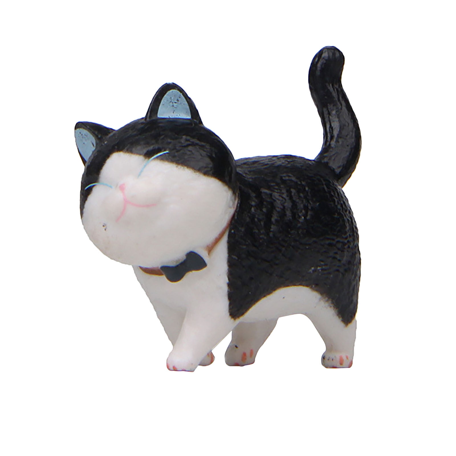 HGDHJO Cute Miniature Cats Figure Animal Cats CharactersToys Mini ...