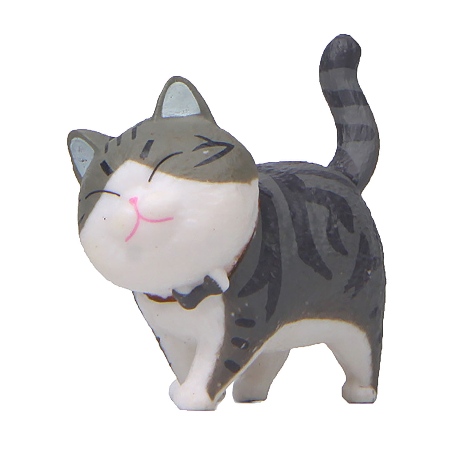 HGDHJO Cute Miniature Cats Figure Animal Cats CharactersToys Mini ...