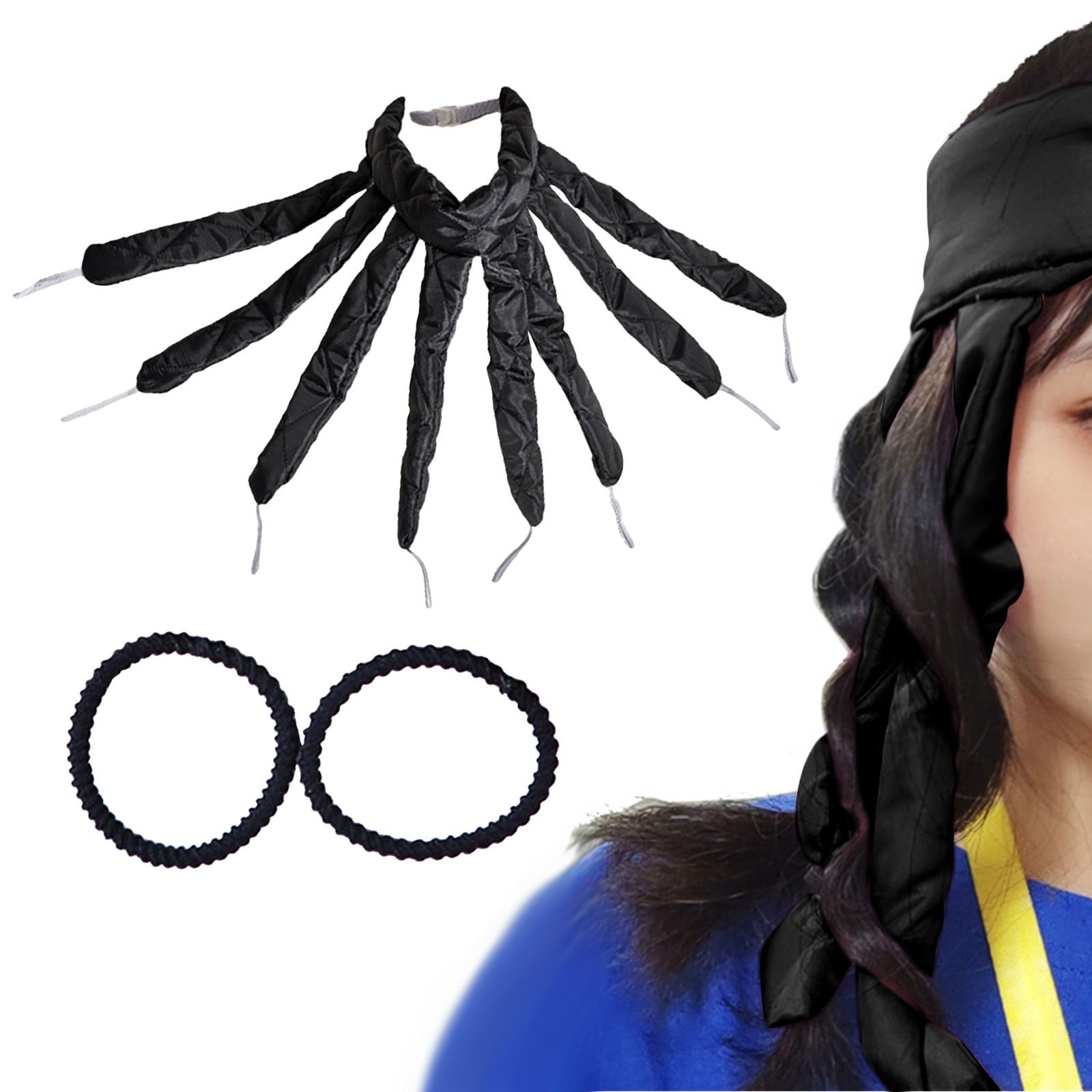 Hgdhjo Heatless Soft Curling Rods Headband With Octocurls Design