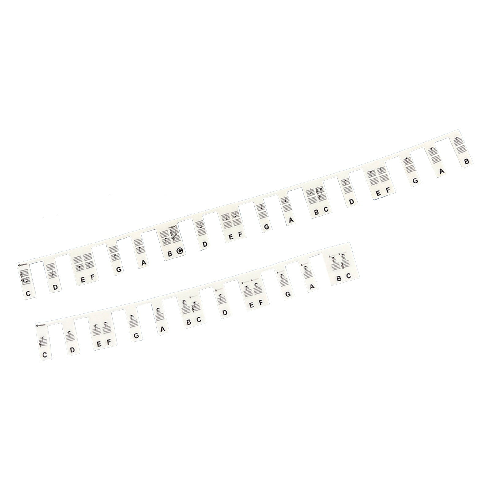 HGEAIJLA Stickers Paster Silicone Piano Sticker for Beginners' Piano ...