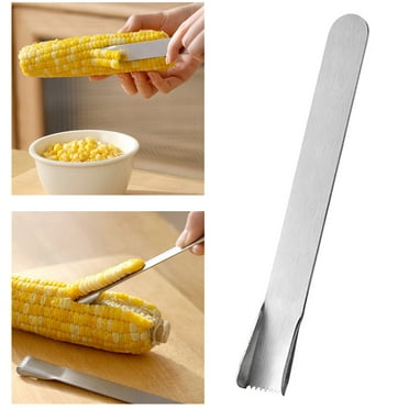 2 Pack Walmart's Corn Kernel Cutting Gadget, Stainless Steel Corn ...