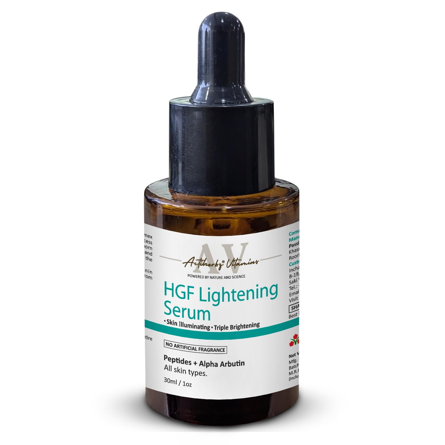 HGF Advanced aqua based Peptide Face Serum | Nonapeptide | Alpha ...