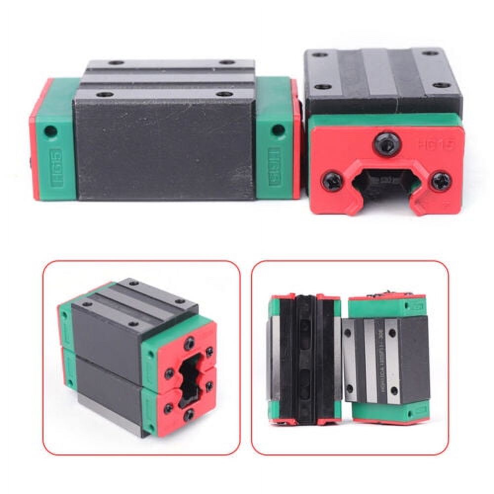 HGH15CA Linear Guide Slide Rail Bearing Block Set Carriage CNC Engraving Router - Walmart.com