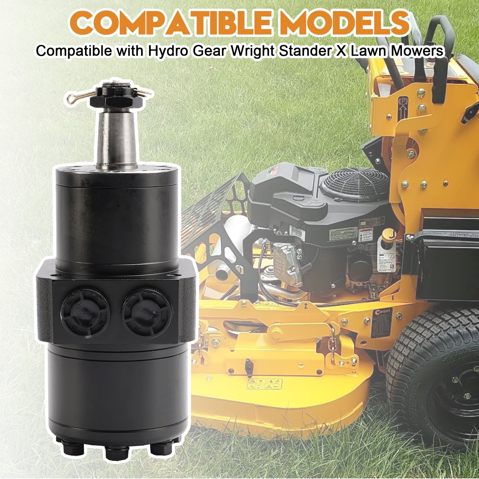 HGM-15P-7131 32410007 Wheel Motor for Hydro Gear Wright Stander X Lawn ...