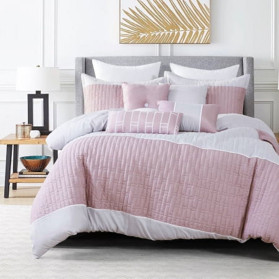 Hgmart Bedding Comforter Set Bed In A Bag 7 Piece Luxury Microfiber
