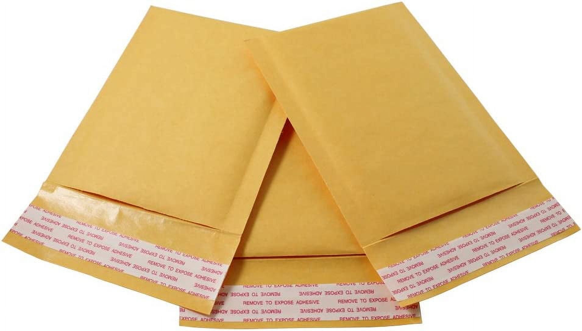 HGP #0000, 4" x 6", 1000 Pack, Kraft Bubble Mailers Padded Shipping ...