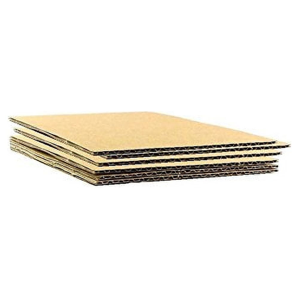HGP 9" x 12", 200 Pack, Corrugated Cardboard Sheets Shipping Cushioning ...