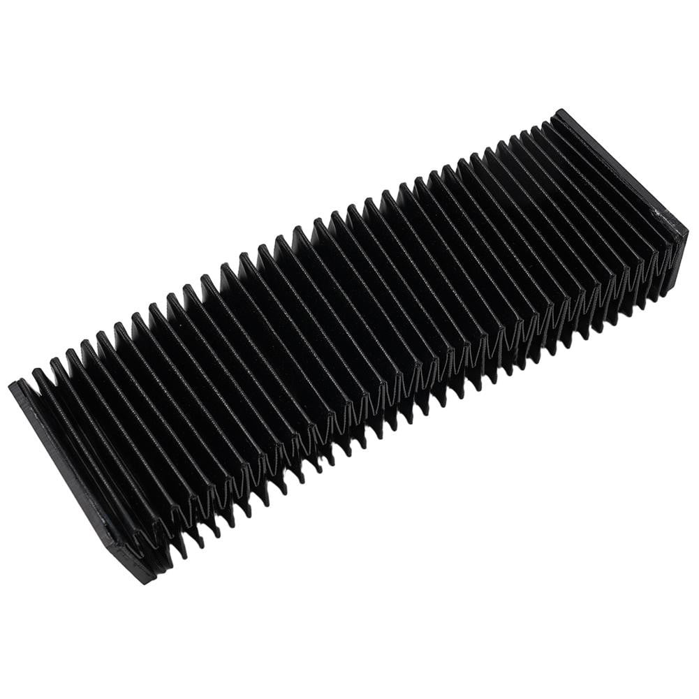 HGR20 Bellows Linear Guide Rail CNC Dust Cover Cloth Stretched Length ...