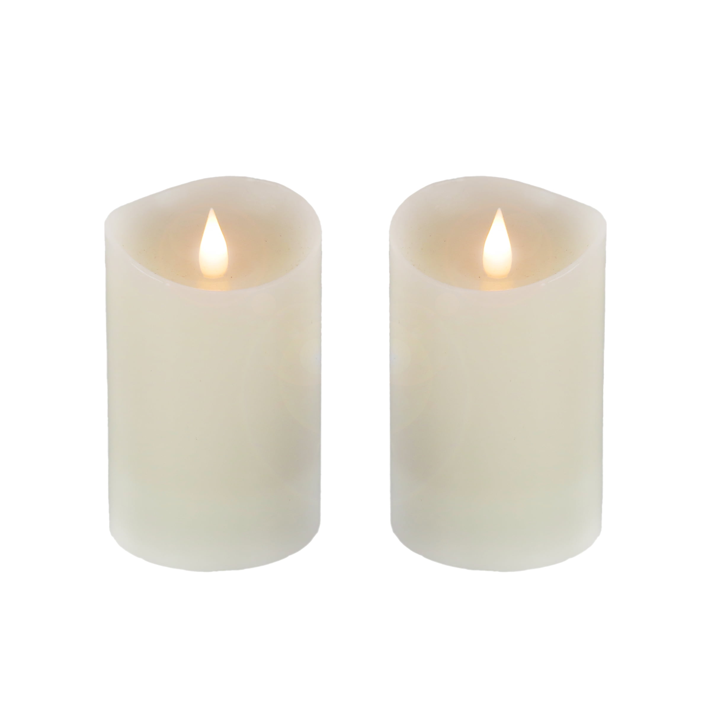 HGTV Home Collection Set of 2 Heritage Real Motion Flameless LED ...
