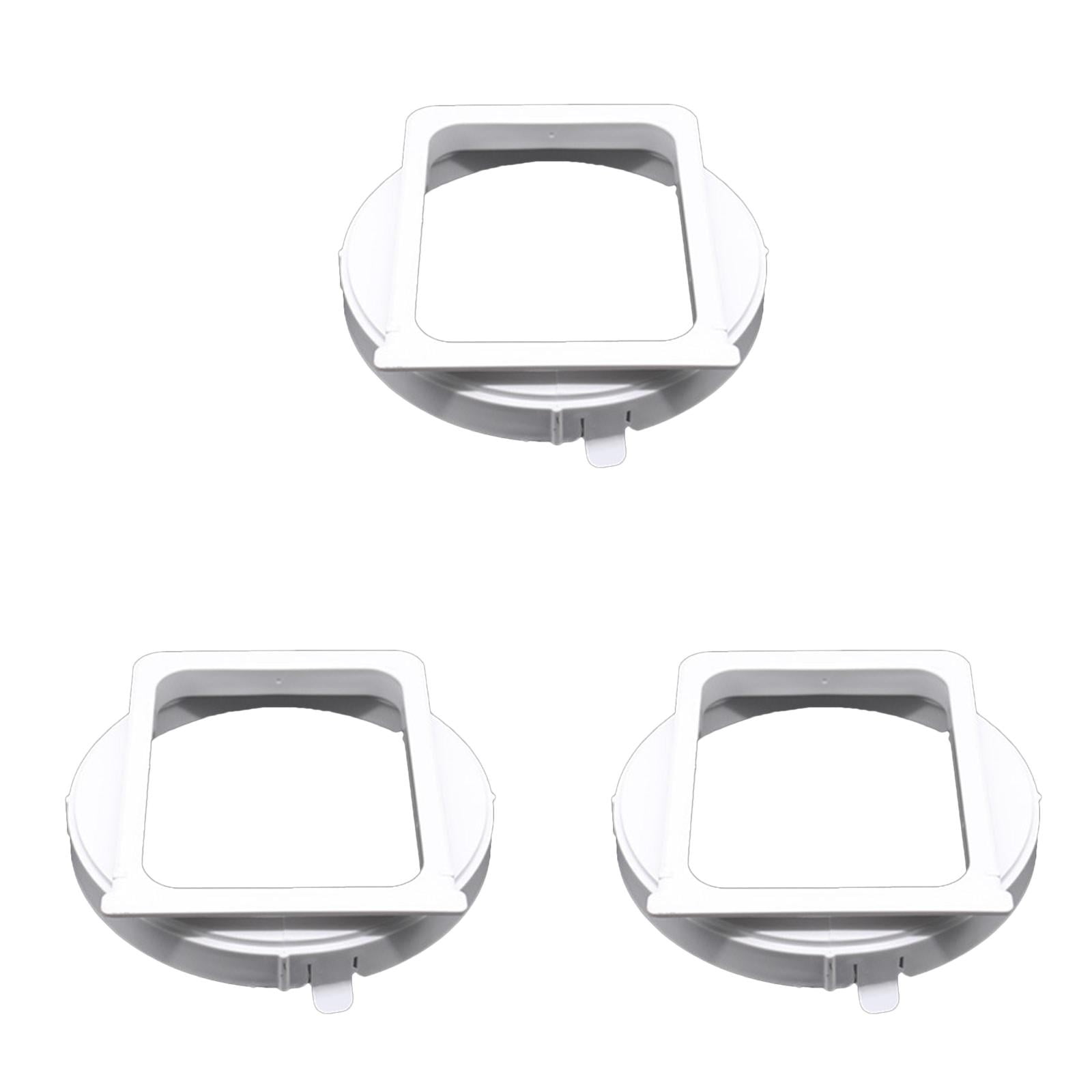 HGUYT 1/2/3PCS Air Conditioner Exhaust Hose Connector Square Exhaust ...