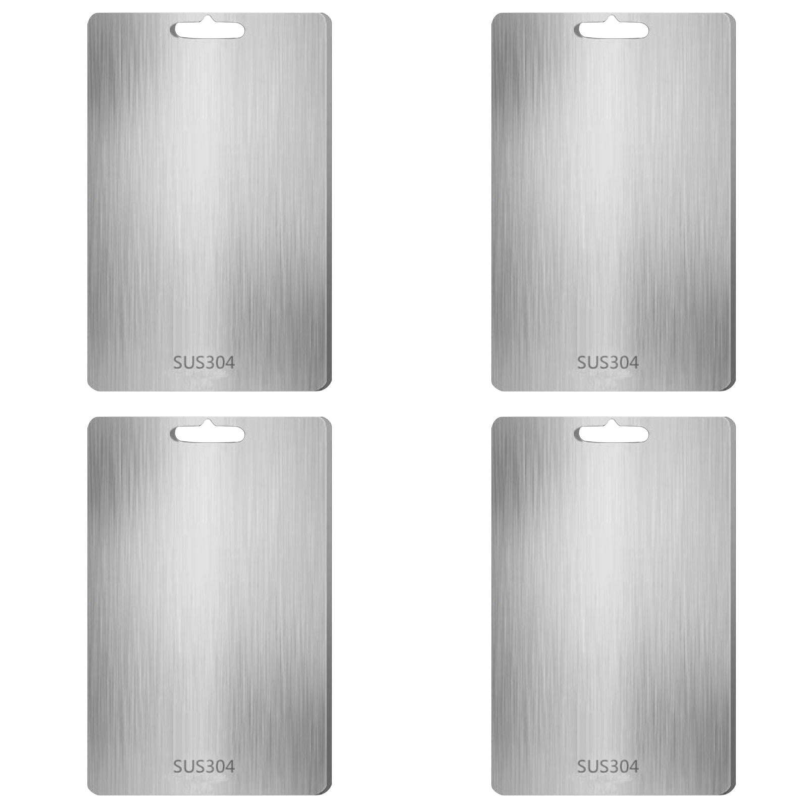 HGUYT 1/2/4PCS Titanium Cutting Board, 2025 New Upgrade 100% Pure ...