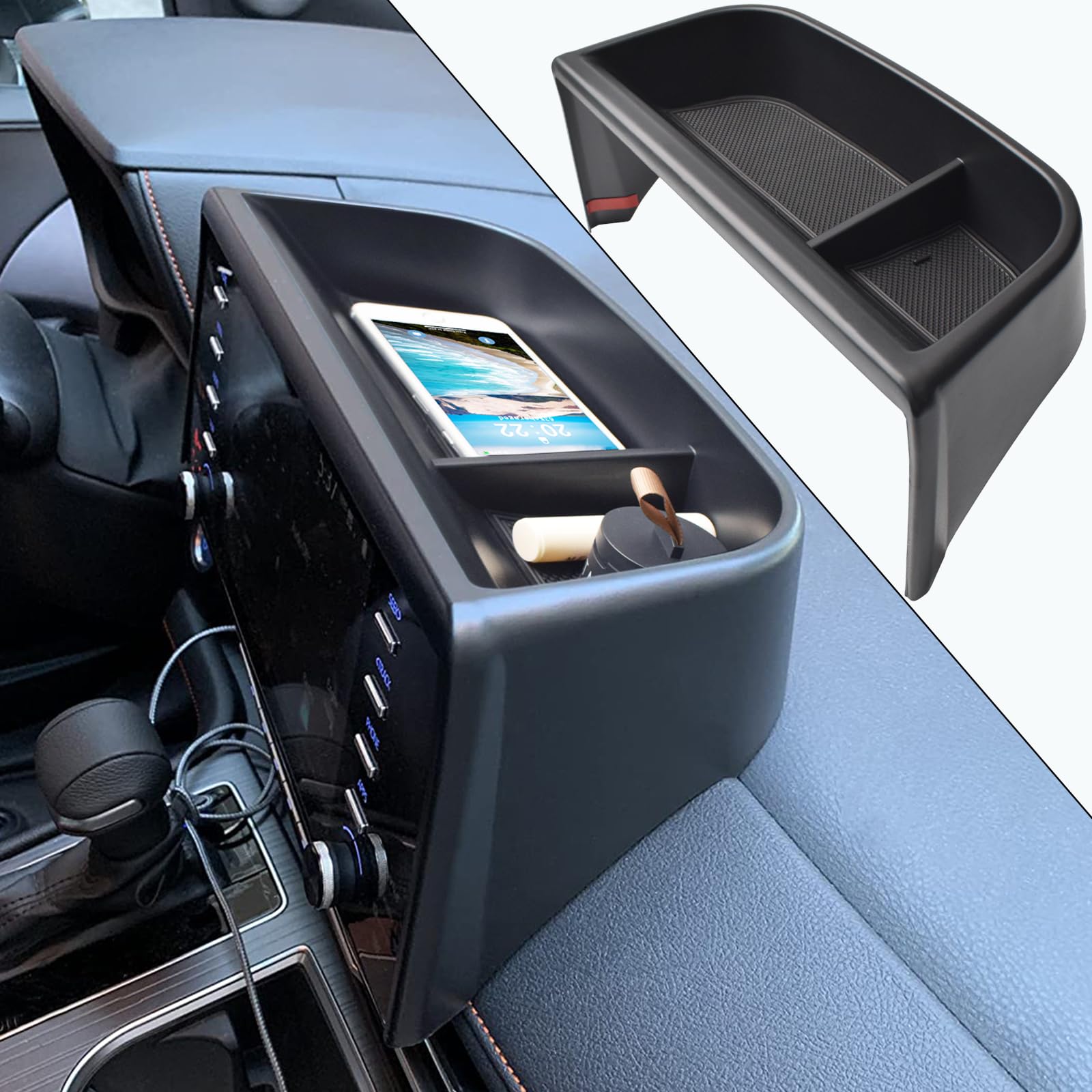 HGWEI Dash Storage Tray Compatible with Toyota Sienna 2021 2022 2023 ...