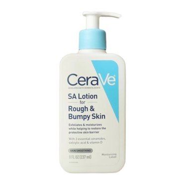 CeraVe SA Body Moisturizer Lotion for Rough & Bumpy Skin 8oz - Walmart.com