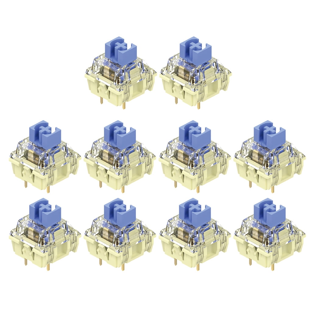 HGYCPP 10 Pieces TTC Switch Linear Axis Switches for RGB Mechanical ...