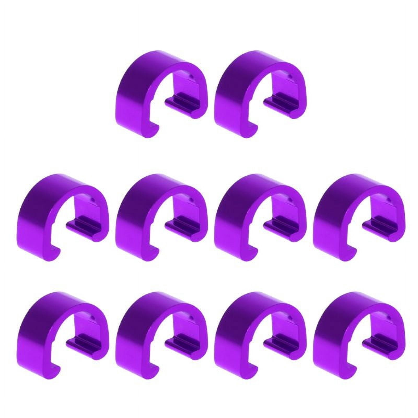 HGYCPP 10pcs Bike Bicycle Cycle MTB C-Clips Buckle Hose Brake Gear ...