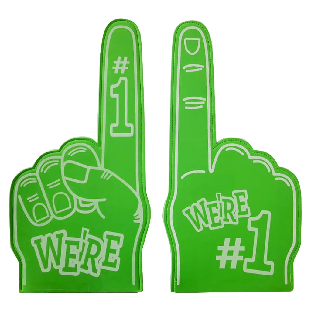 HGYCPP 1pair Giant Foam Finger Cheerleading Tool for Sports Competition ...