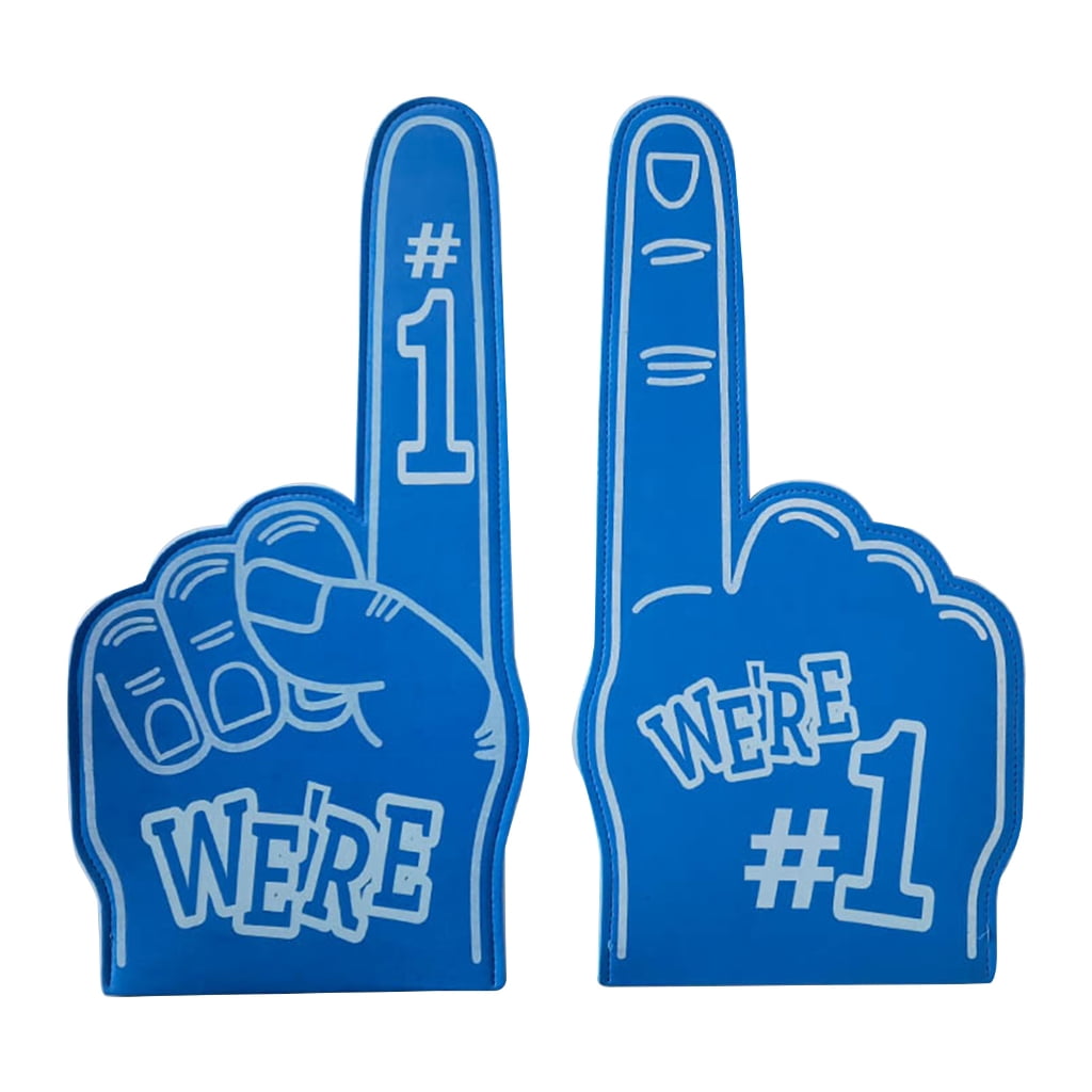 HGYCPP 1pair Giant Foam Finger Cheerleading Tool for Sports Competition ...