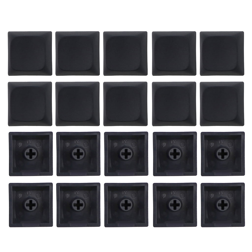 HGYCPP 20 Pieces PBT Blank Keycap XDA Profile 1U Gaming Keycap DIY Key ...