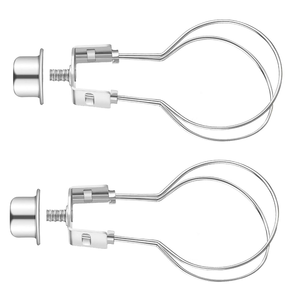 HGYCPP 2Pcs Lamp Shade Harp Holder Adapter Clip On Lampshade Adapter ...