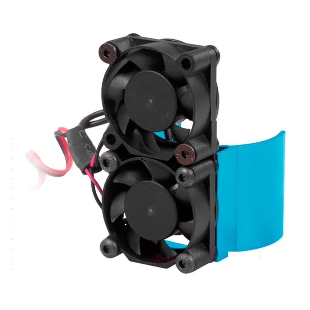 HGYCPP 30mm Two Cooling Fan Motor Temperature Controlling Clamp ...