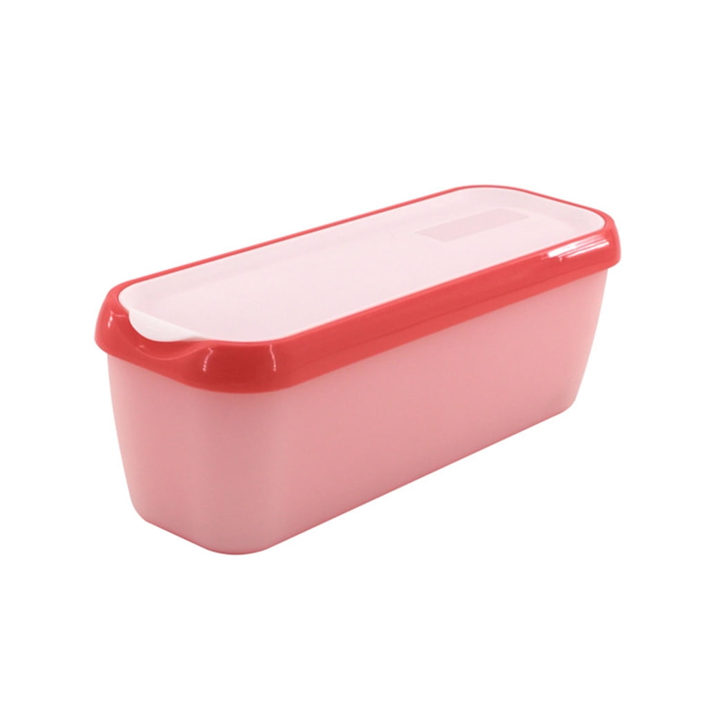 HGYCPP 5-Color Large Rectangular Ice Cream Box Plastic Storage Box ...