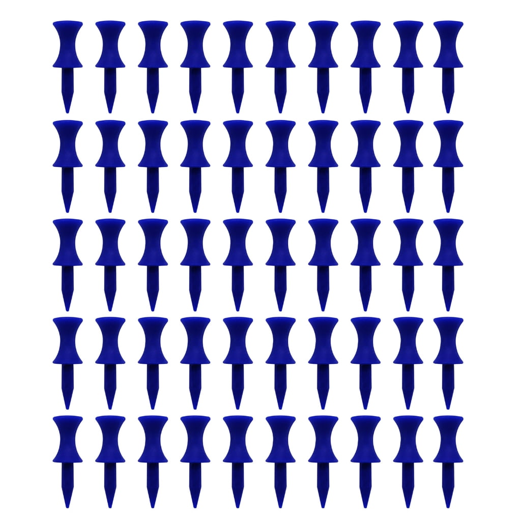 HGYCPP 50 Pieces Golf-Tees Sets, Plastic Eco-Friendly Durable Golf-Tees ...