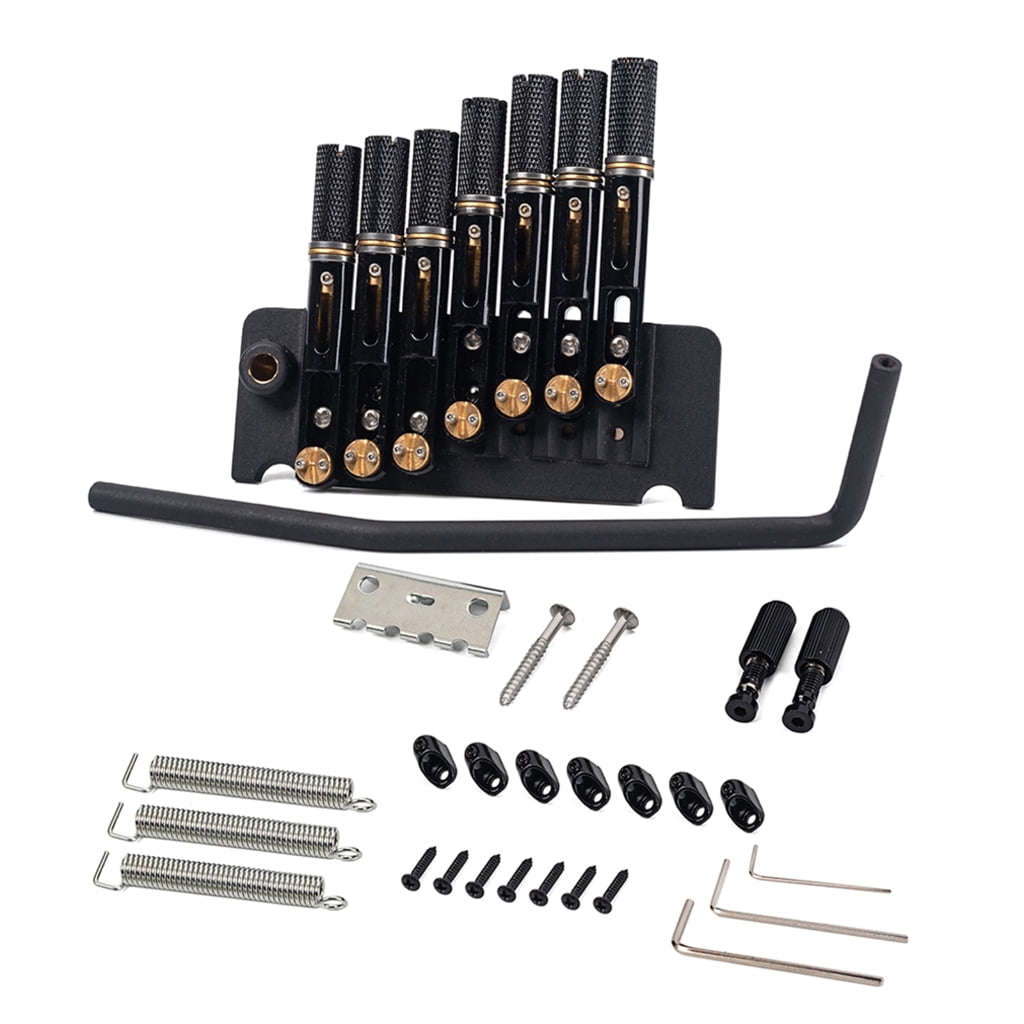 HGYCPP 6/7 Strings Headless Guitar Bridge Tremolo System Set with ...