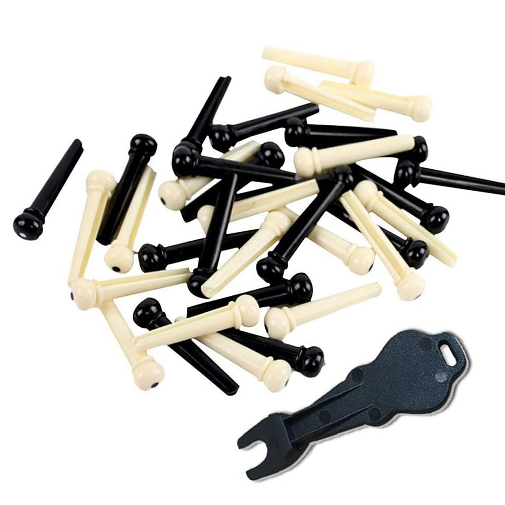 HGYCPP Acoustic Guitar Bridge Remover Extractor Tool with 24 Pack ...