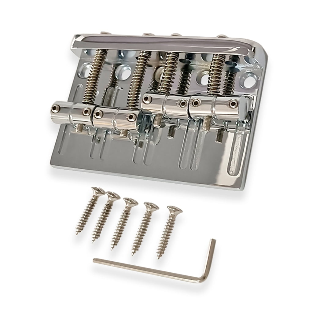 HGYCPP Bass Guitar Bridge Bass Bridge Assembly Replacement Vintage 4 ...